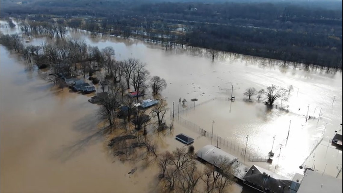 Getting a bird's-eye view of severe flooding | whas11.com