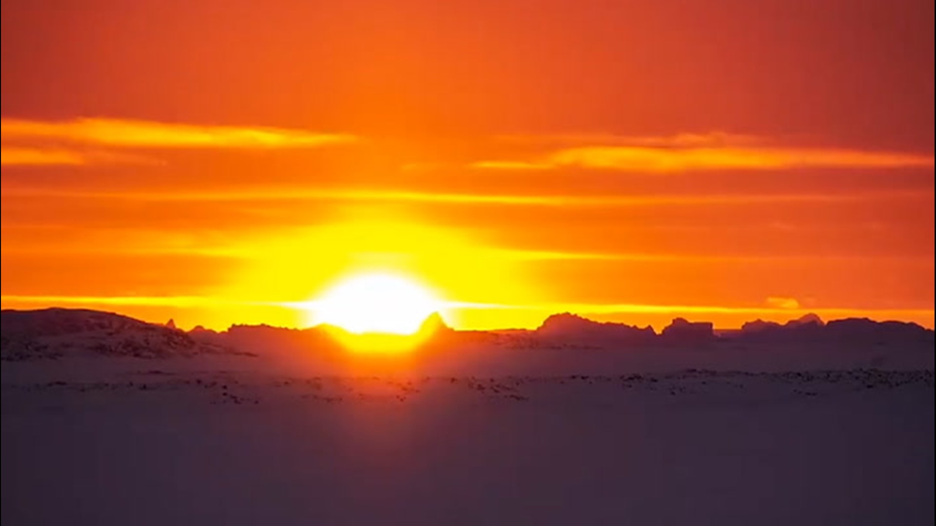 Sun sets in Antarctica for the final time this month | whas11.com