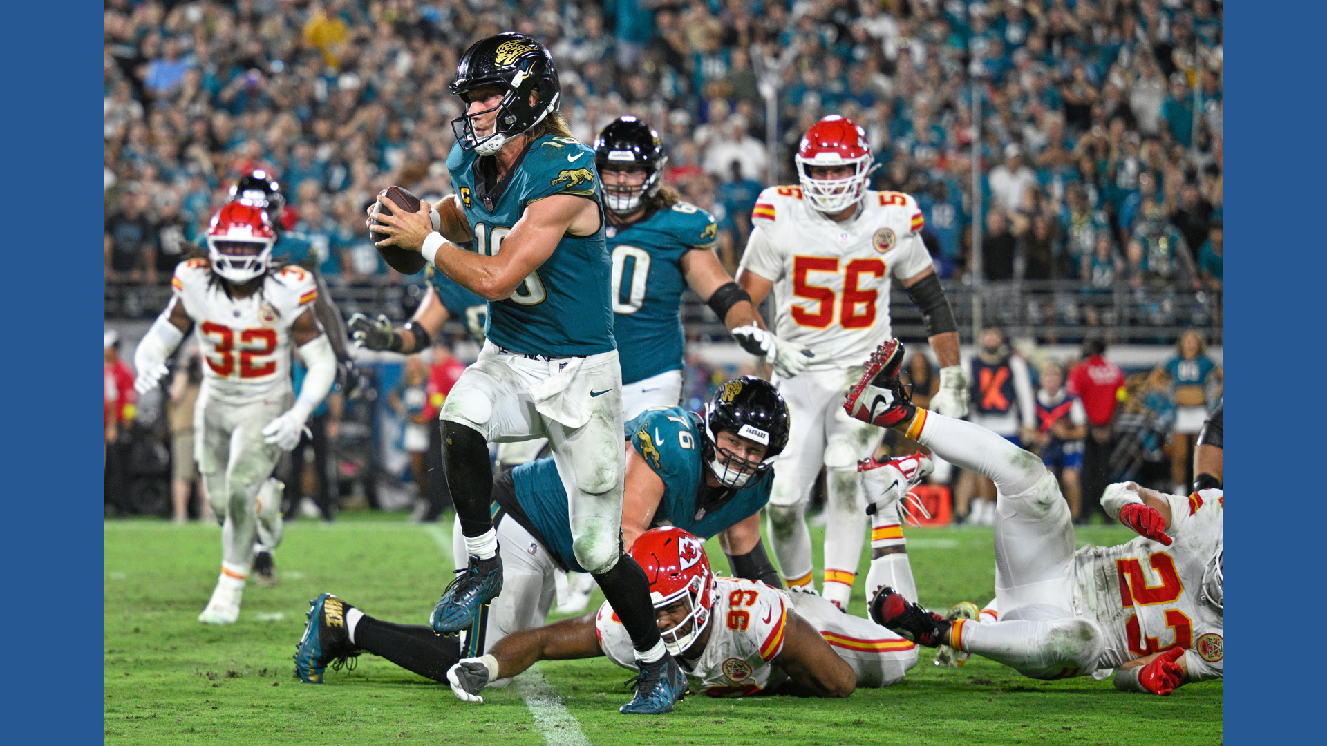 Trevor Lawrence's heroic touchdown caps NFL's record-tying week of ...