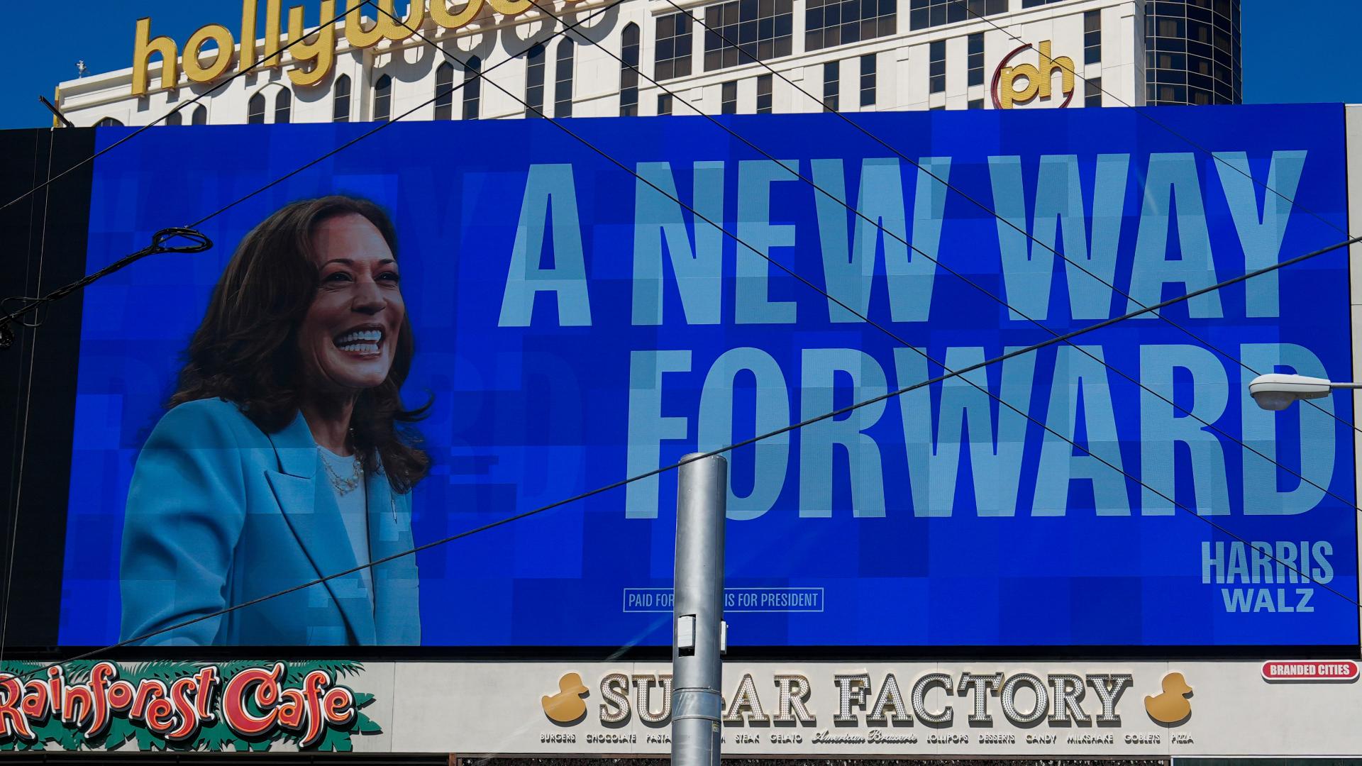 Harris campaign says it's raised $540 million and saw a surge of ...