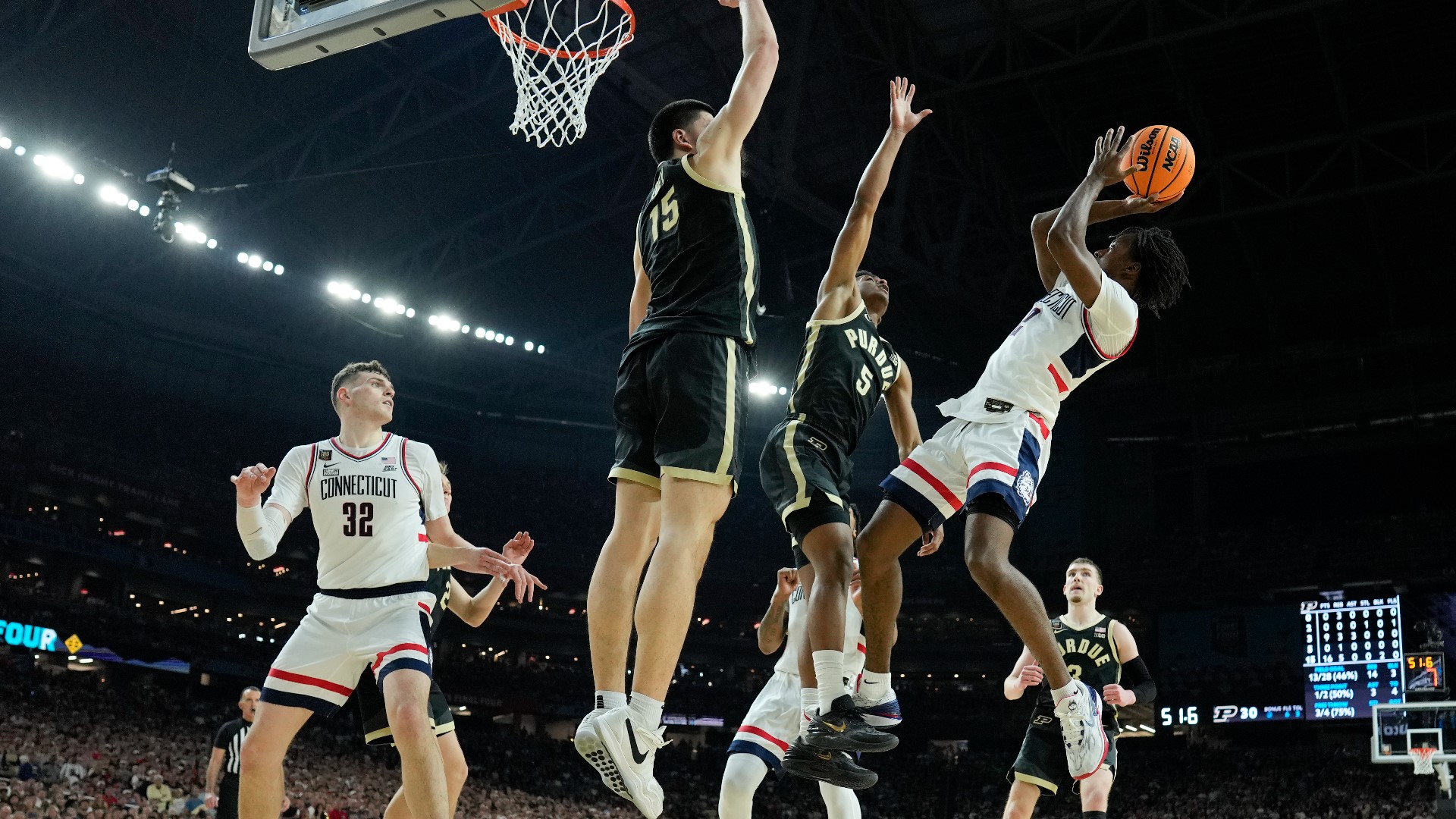 UConn beats Purdue to win back-to-back championships | whas11.com