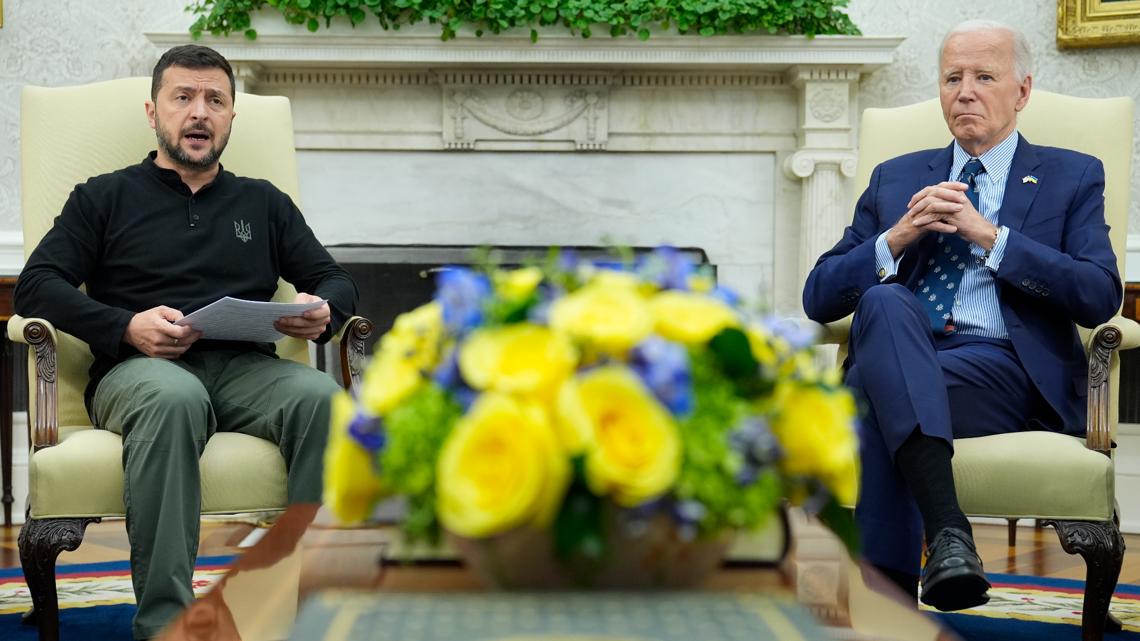 Biden authorizes Ukraine's use of US-supplied long-range missiles ...