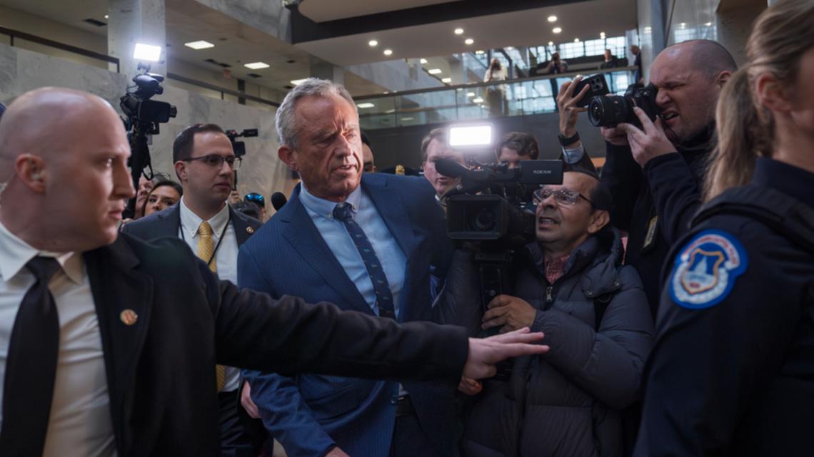 RFK Jr. meets with senators as questions swirl about his nomination to lead HHS | whas11.com