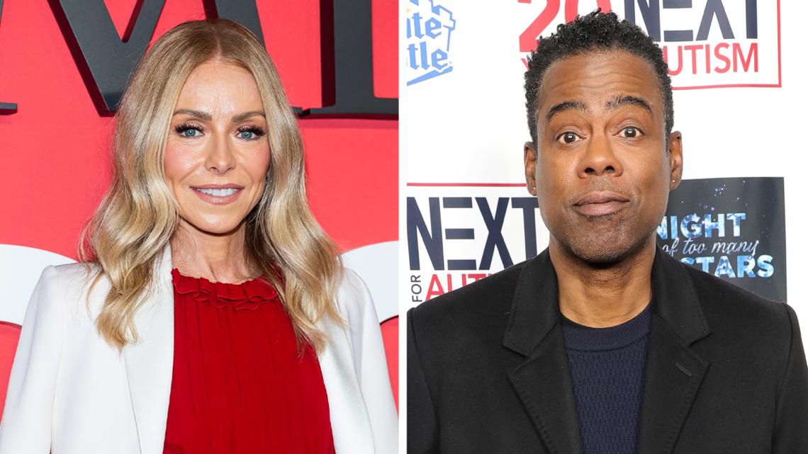Kelly Ripa Says Chris Rock Asked Her Permission Before Naming His ...