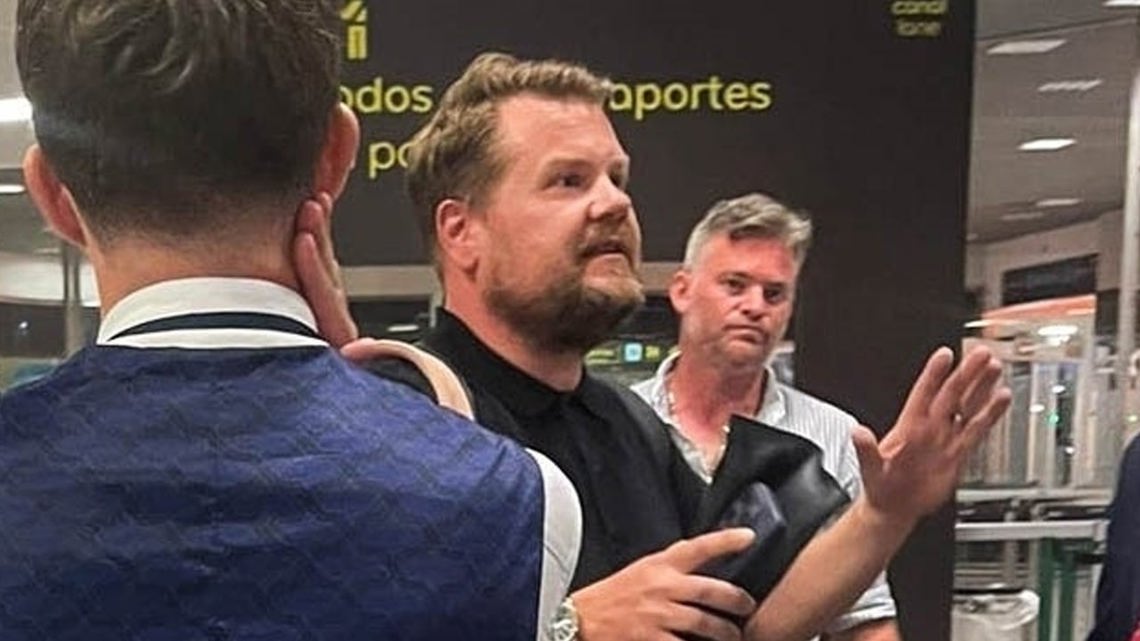 James Corden Praised as 'True Gentleman' After He's Seen in Heated ...