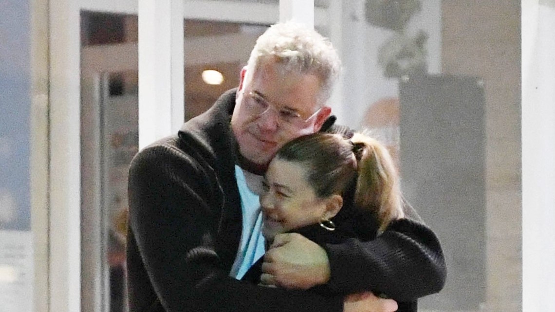 'Grey's Anatomy' Stars Ellen Pompeo and Eric Dane Adorably Hug During Night Out | whas11.com
