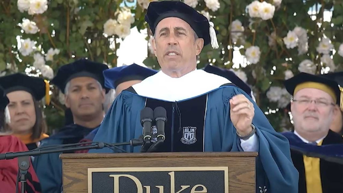Jerry Seinfeld's Duke University Commencement Speech Met With Student ...