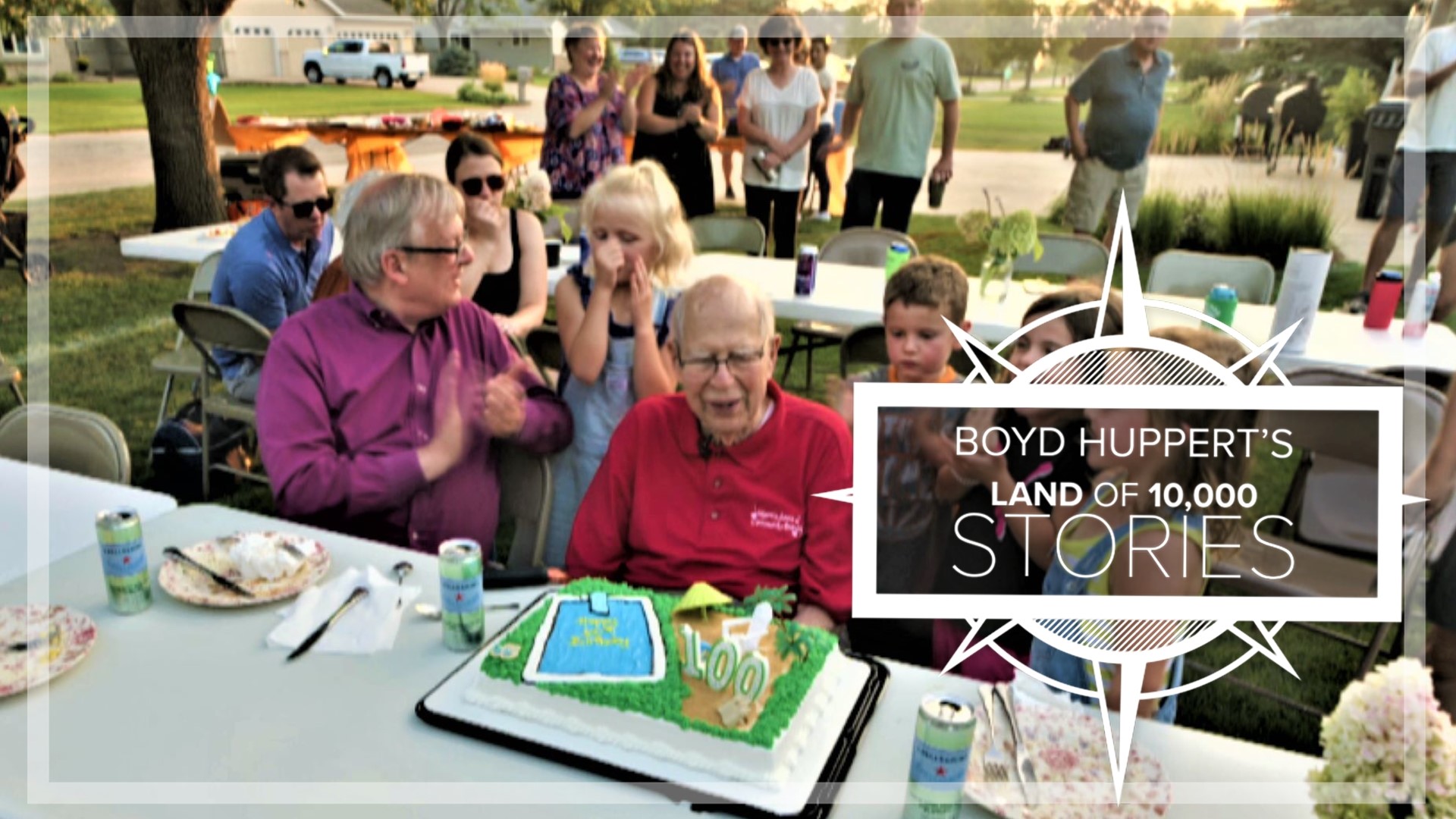 Man built neighbor kids a pool; they celebrate his 100th birthday ...