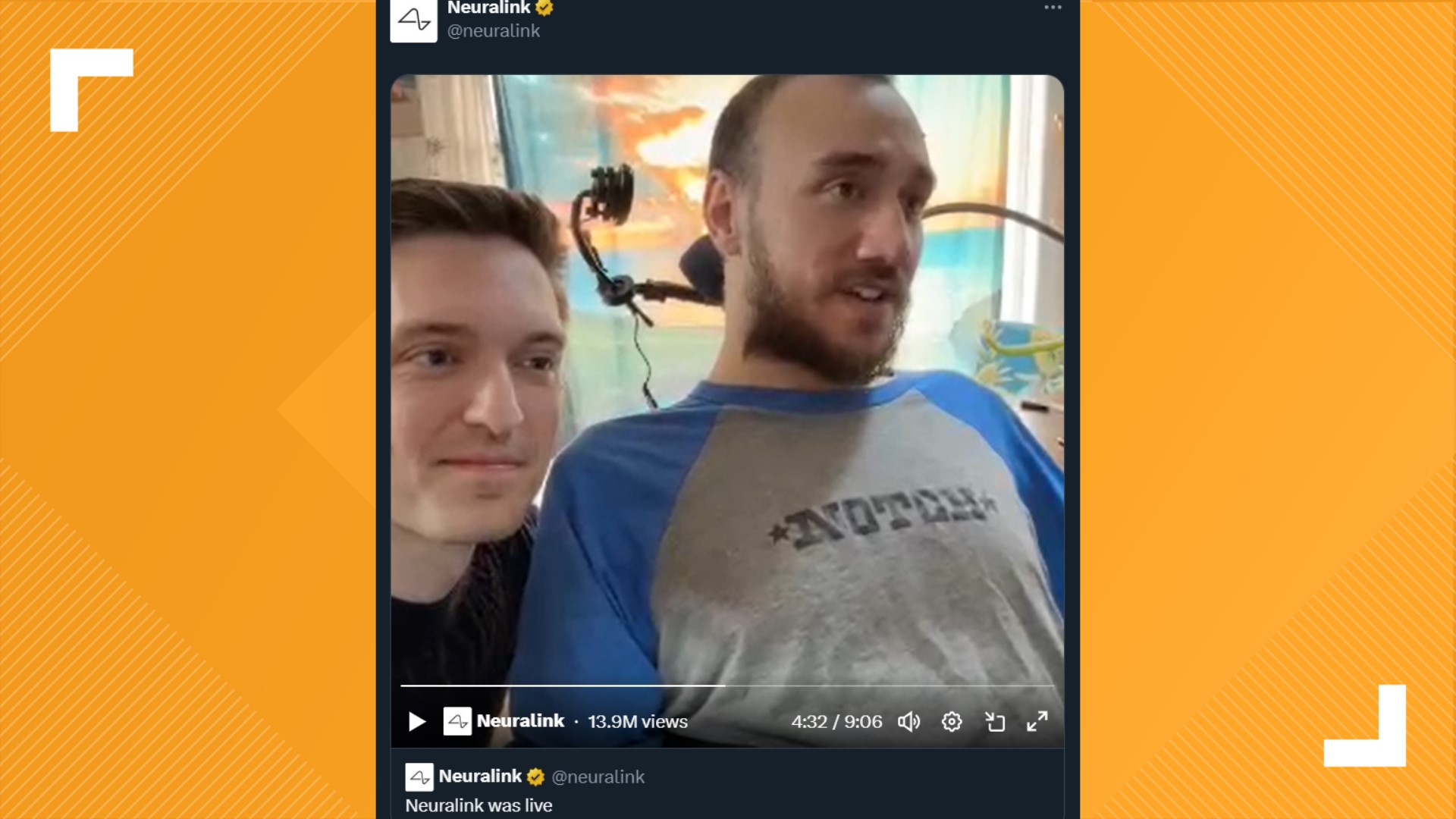 Neuralink's first clinical trial was a man from Arizona | whas11.com