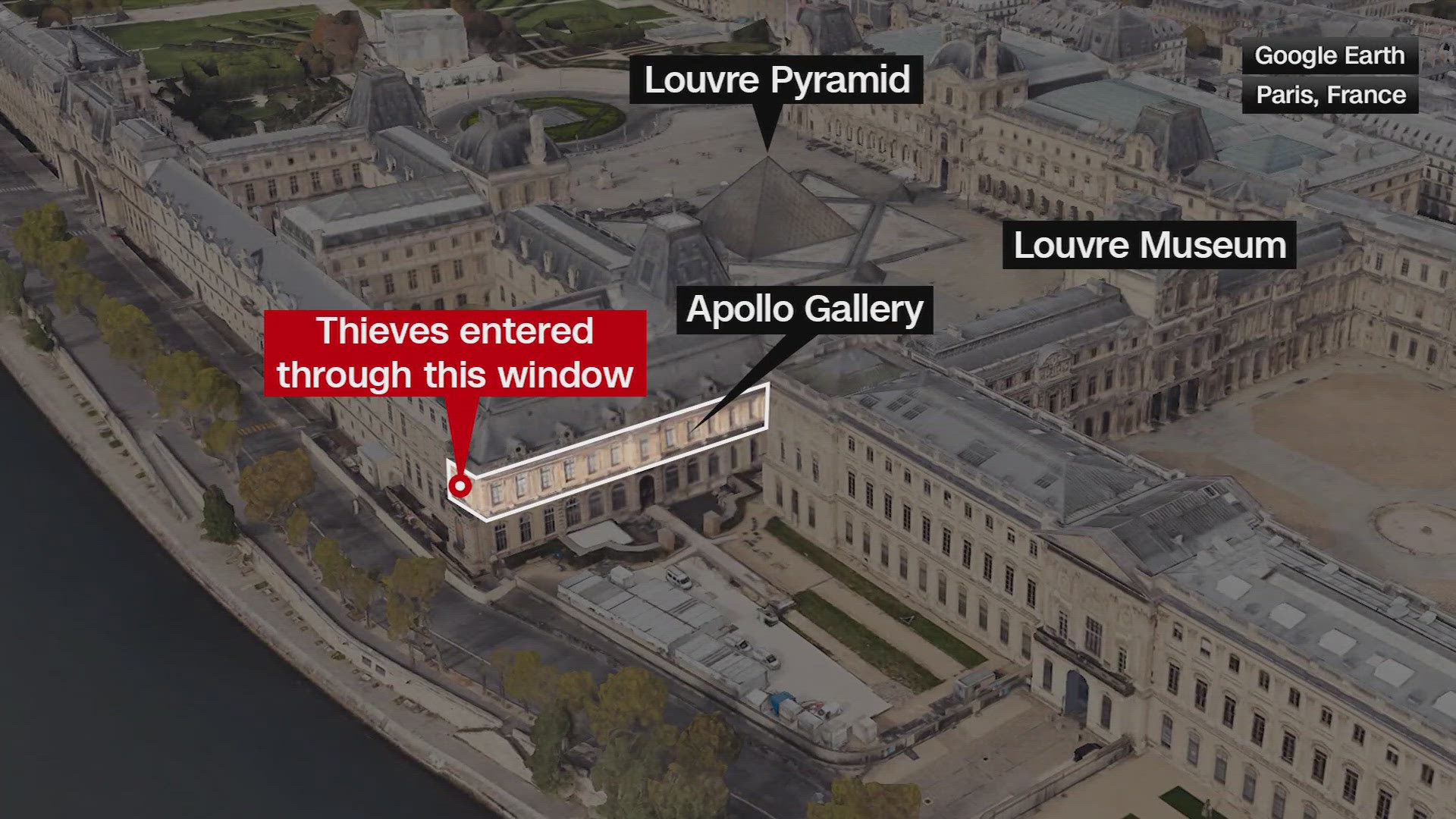 French authorities searching for jewelry thieves after Louvre Museum ...