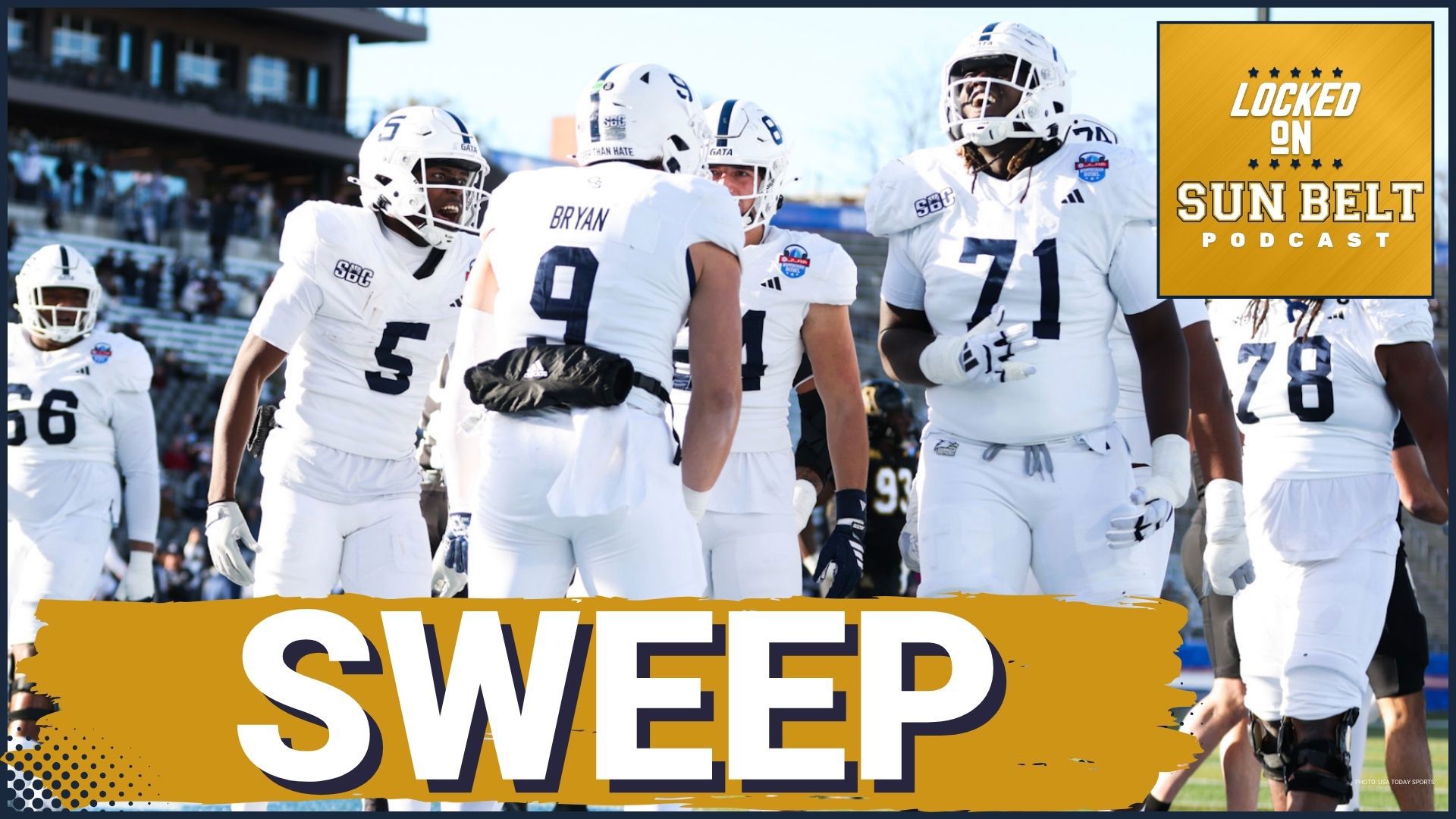 SWEEP: Georgia Southern DOMINATES 2nd Half vs App State, JC French & O ...