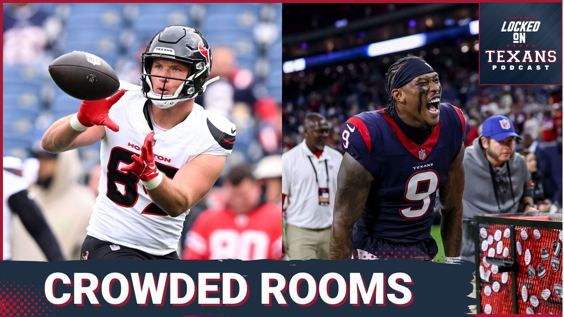 Texans TE Battle: Stover vs Jordan!? Who Gets Cut? + 2025 vs 2026 Class ...