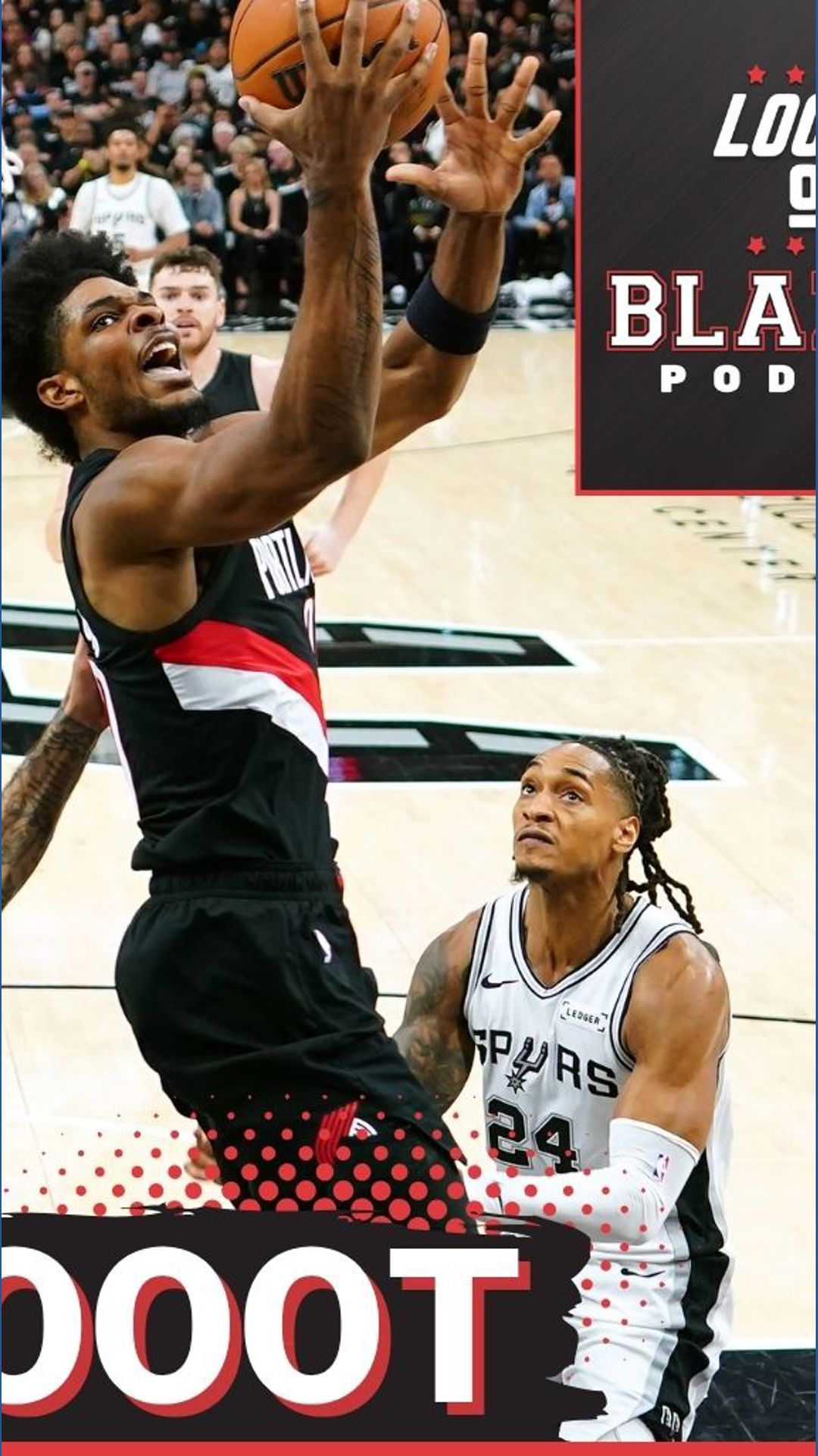 Scoot Henderson DELIVERS! Trail Blazers Comeback & Take Game 2 vs Spurs ...