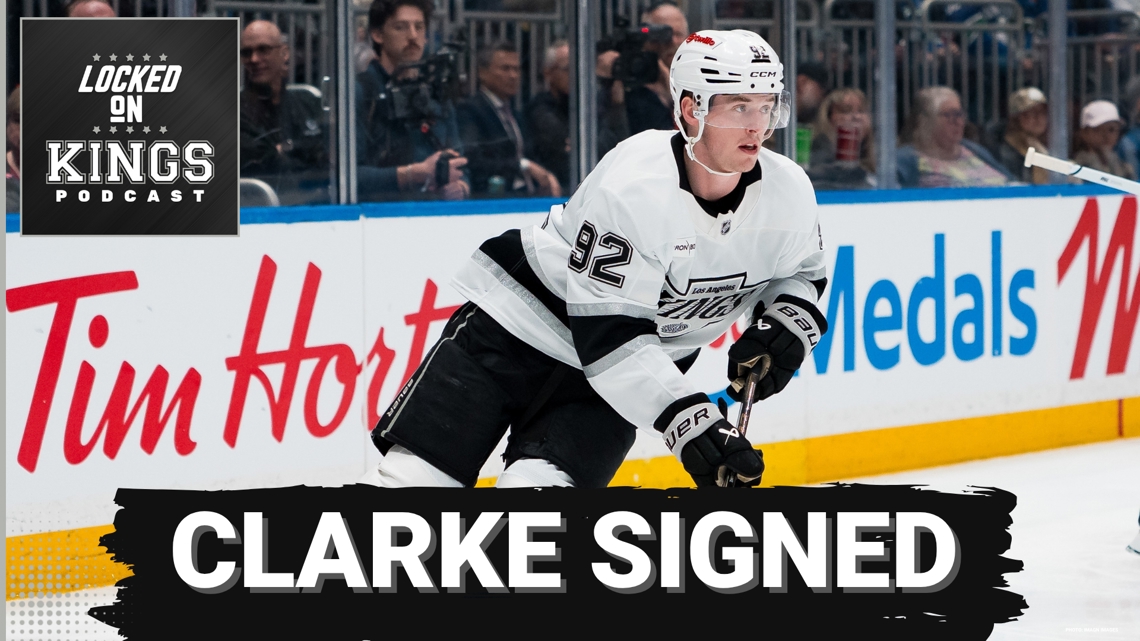 CORNERSTONE: LA Kings' extend Brandt Clarke is he ready to LEAD the ...
