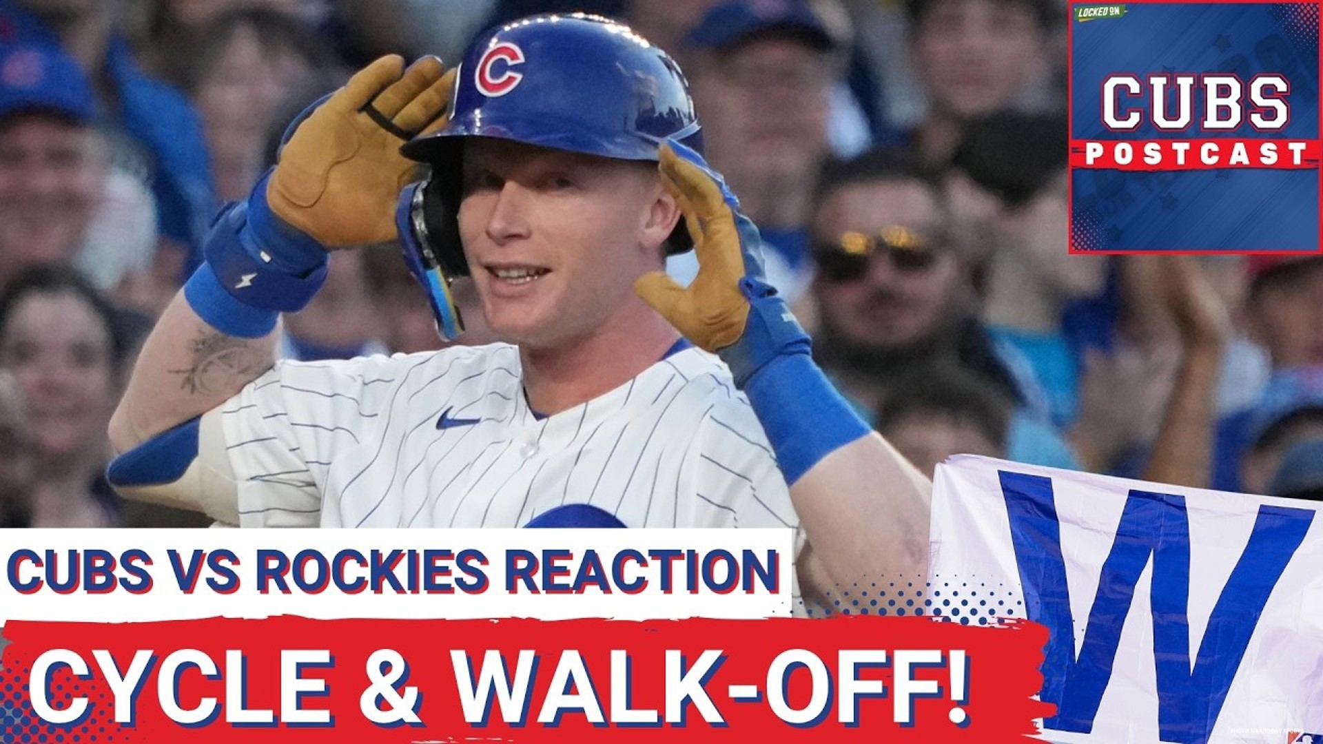 CUBS POSTCAST: Pete Crow-Armstrong goes for the CYCLE, and the Chicago ...