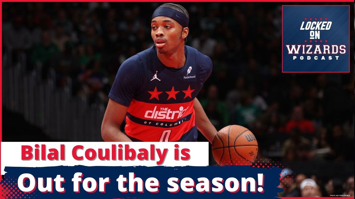 Bilal Coulibaly is out for the rest of the season! The Wizards get ...