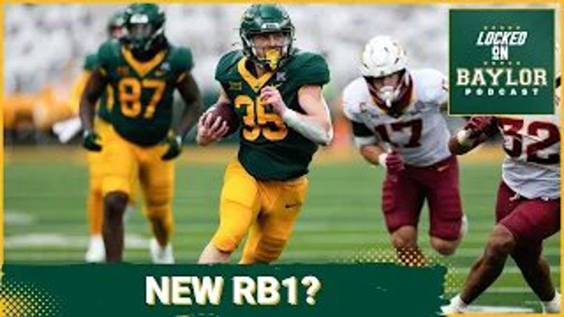 "It Was Really Embarrassing!" | Baylor Has A New Starting Running Back ...