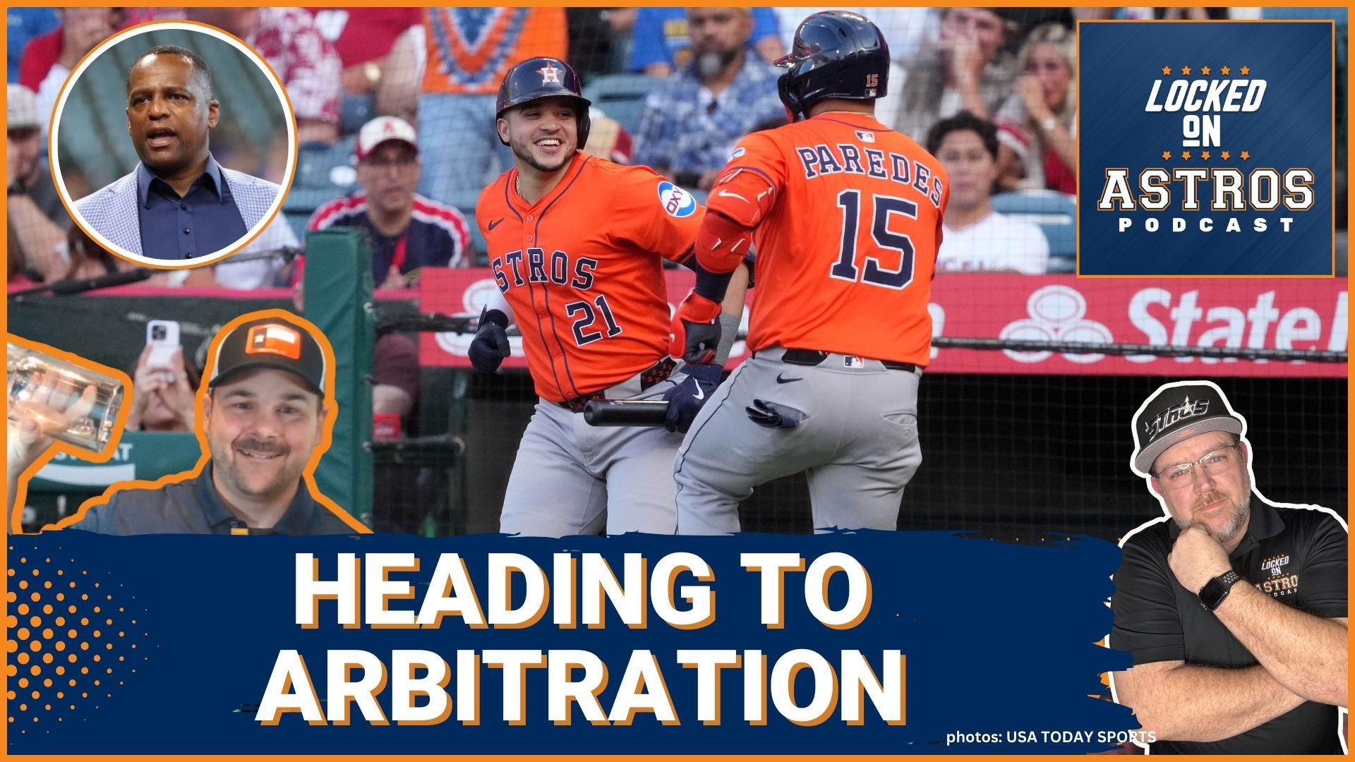 Astros AVOID arbitration with MOST players, strikeout with 2 players ...