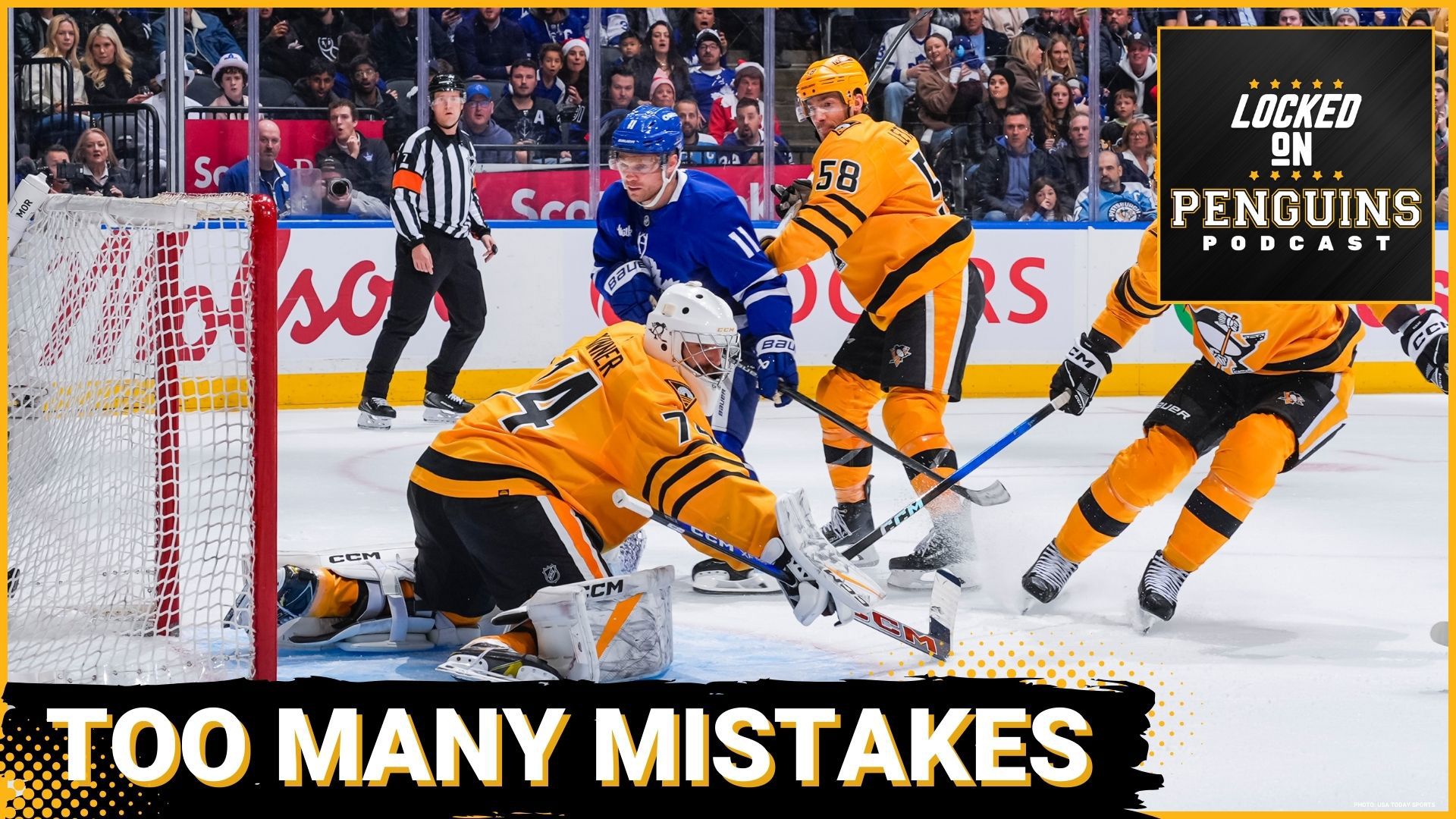 Penguins defensive woes continue against the Maple Leafs | whas11.com