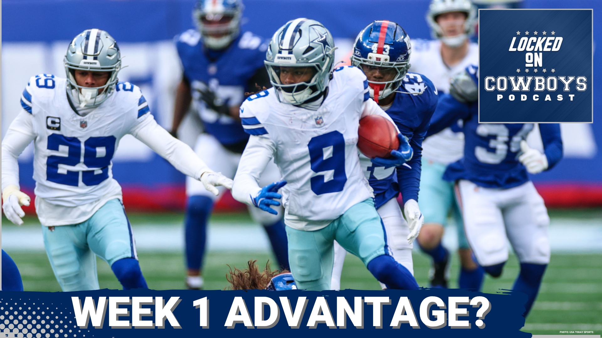 ADVANTAGE: Dallas Cowboys Gain Huge EDGE With Week 1 Matchup vs. Giants ...