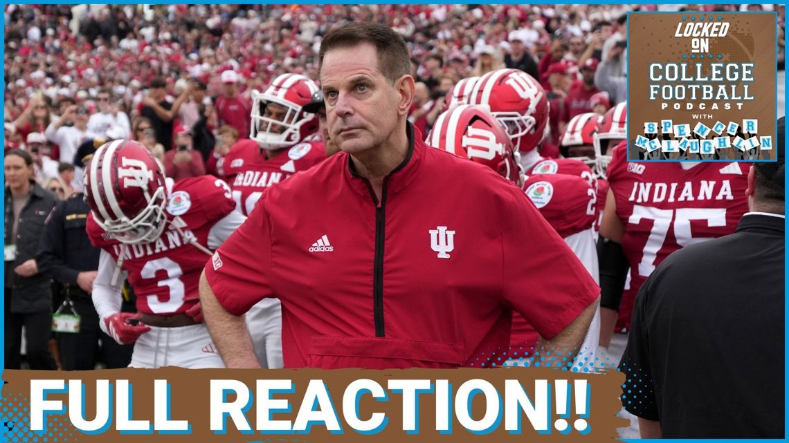 REACTION: Indiana CRUSHES Alabama in the Rose Bowl, PROVES the doubters ...