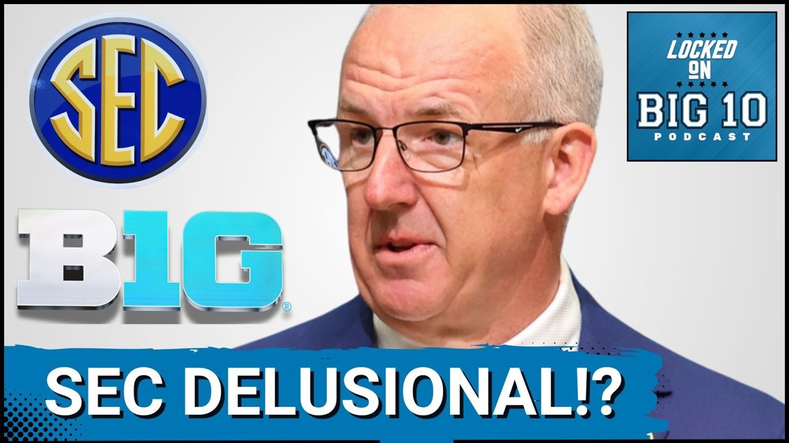 Greg Sankey LOST His MIND?! Says SEC is "WAY BETTER" Than Big Ten ...