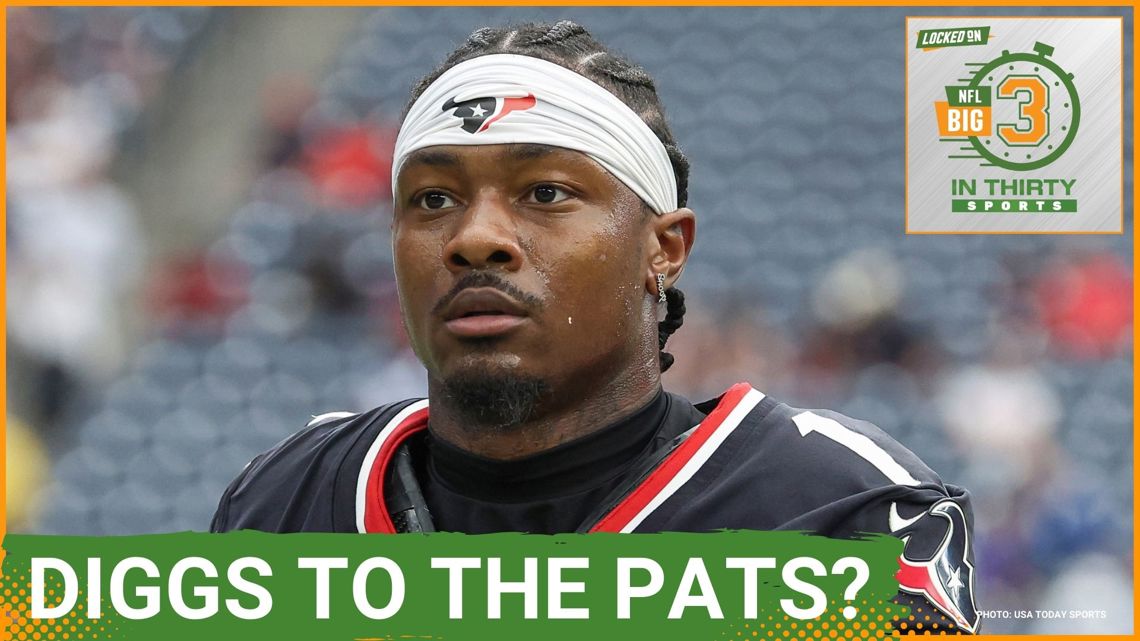 Free Agent Stefon Diggs Meets With The New England Patriots | The Big 3 ...