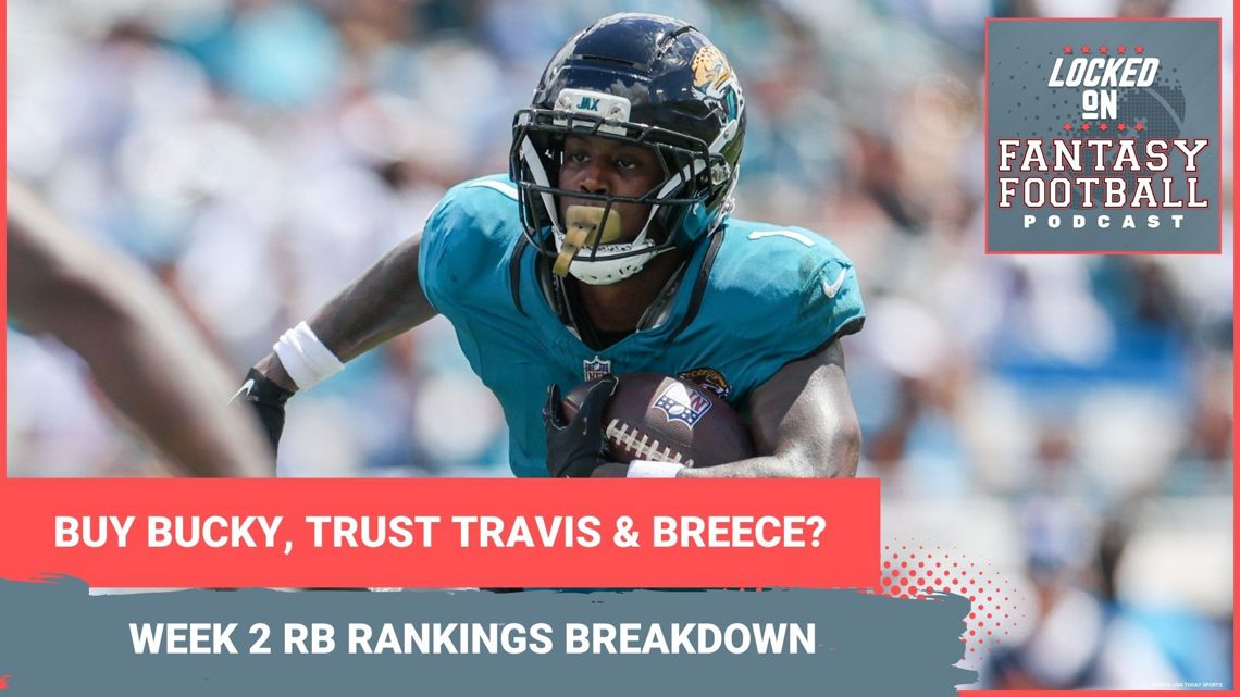 BUY into Bucky Irving, TRUST Travis Etienne & Breece Hall? WEEK 2 ...