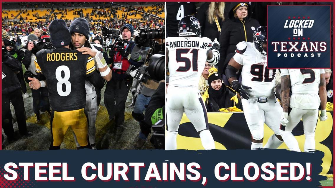 STEEL CURTAIN SHUT DOWN! Texans EMBARRASS the Steelers in Historic ...