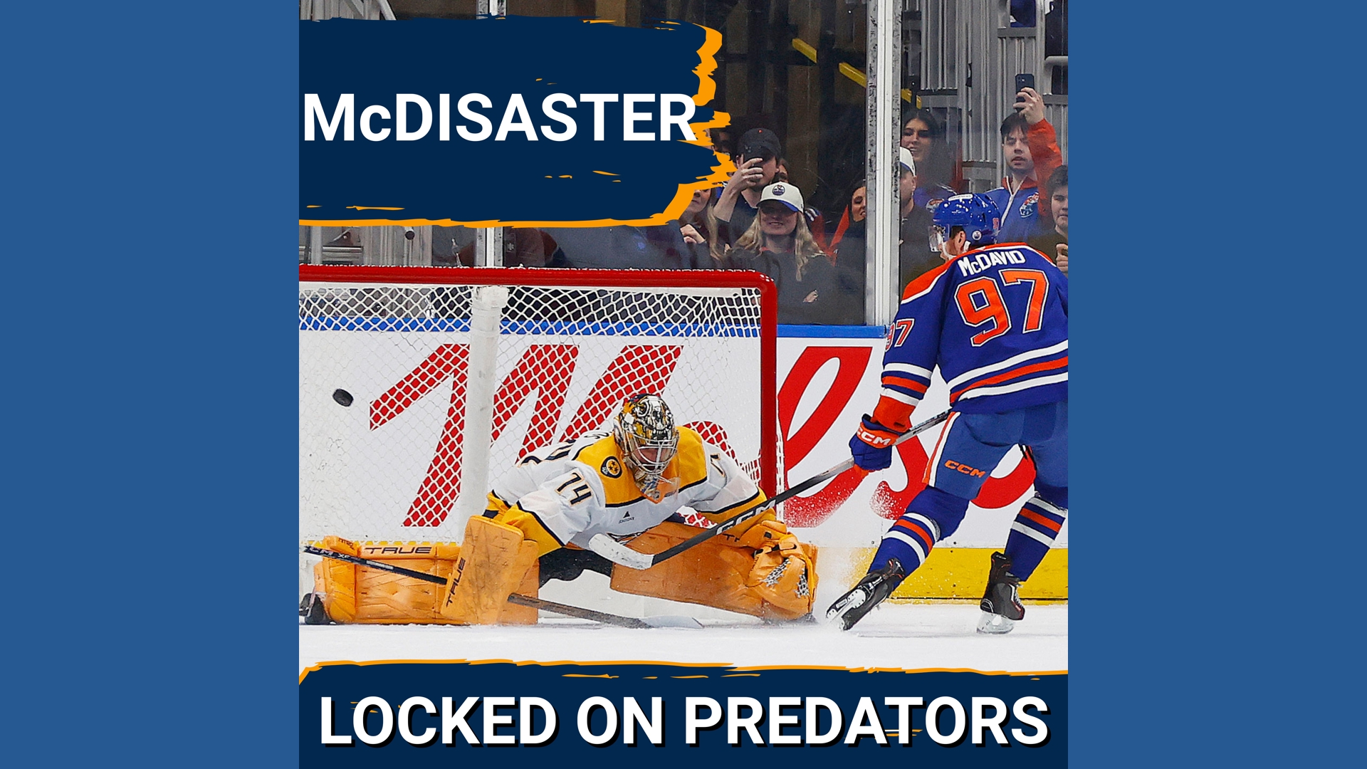 Connor McDavid DOMINATES Predators | Reviewing Nashville's 7-game road ...
