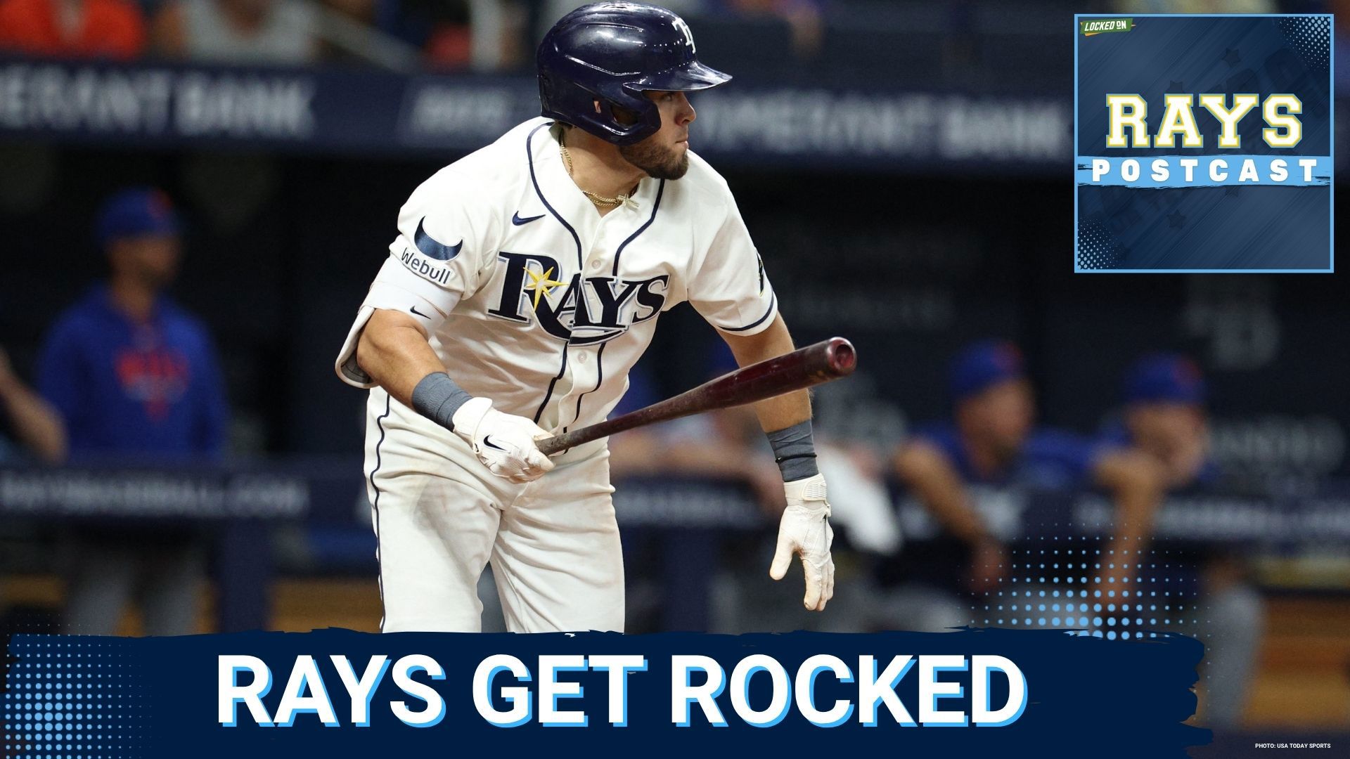 RAYS POSTCAST: The Tampa Bay Rays GET ROCKED by the New York Mets ...