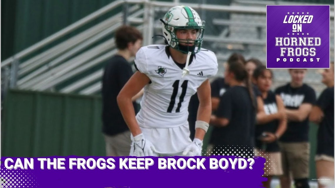 TCU MUST hold onto four star WR Brock Boyd. He just got an Ohio State ...