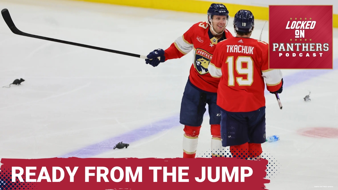 READY TO PLAY: Panthers routed the Sens, set a franchise record for ...