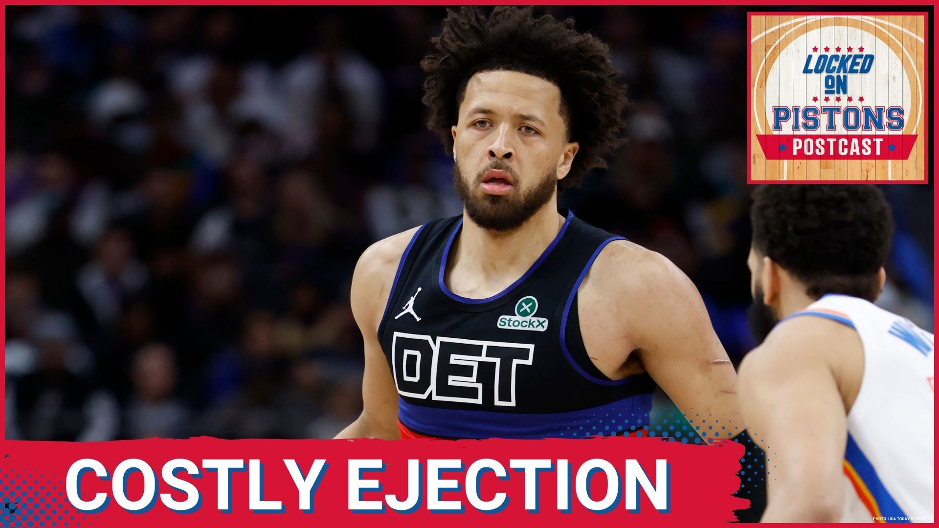 PISTONS POSTCAST: CADE EJECTED! JB Bickerstaff GOES OFF On Refs! Pistons LOSE To Thunder, SGA 48 ...