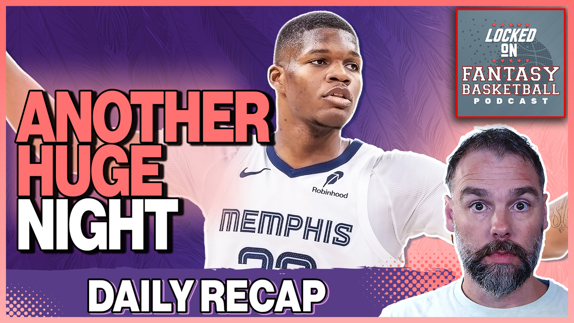 Cedric Coward Breakout + Chet Holmgren Beast Mode | Fantasy Basketball ...