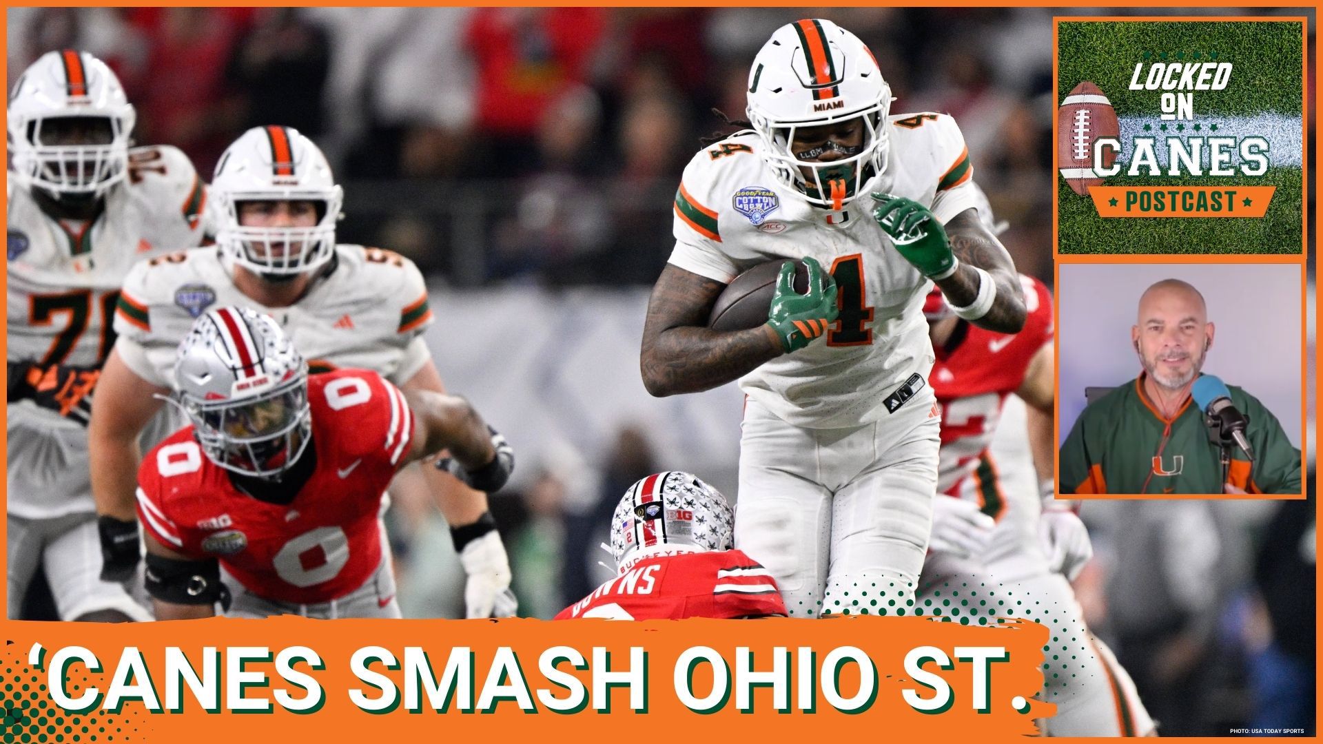 CANES POSTCAST: MIAMI HURRICANES DOMINATE OHIO STATE BUCKEYES 24-14 ...