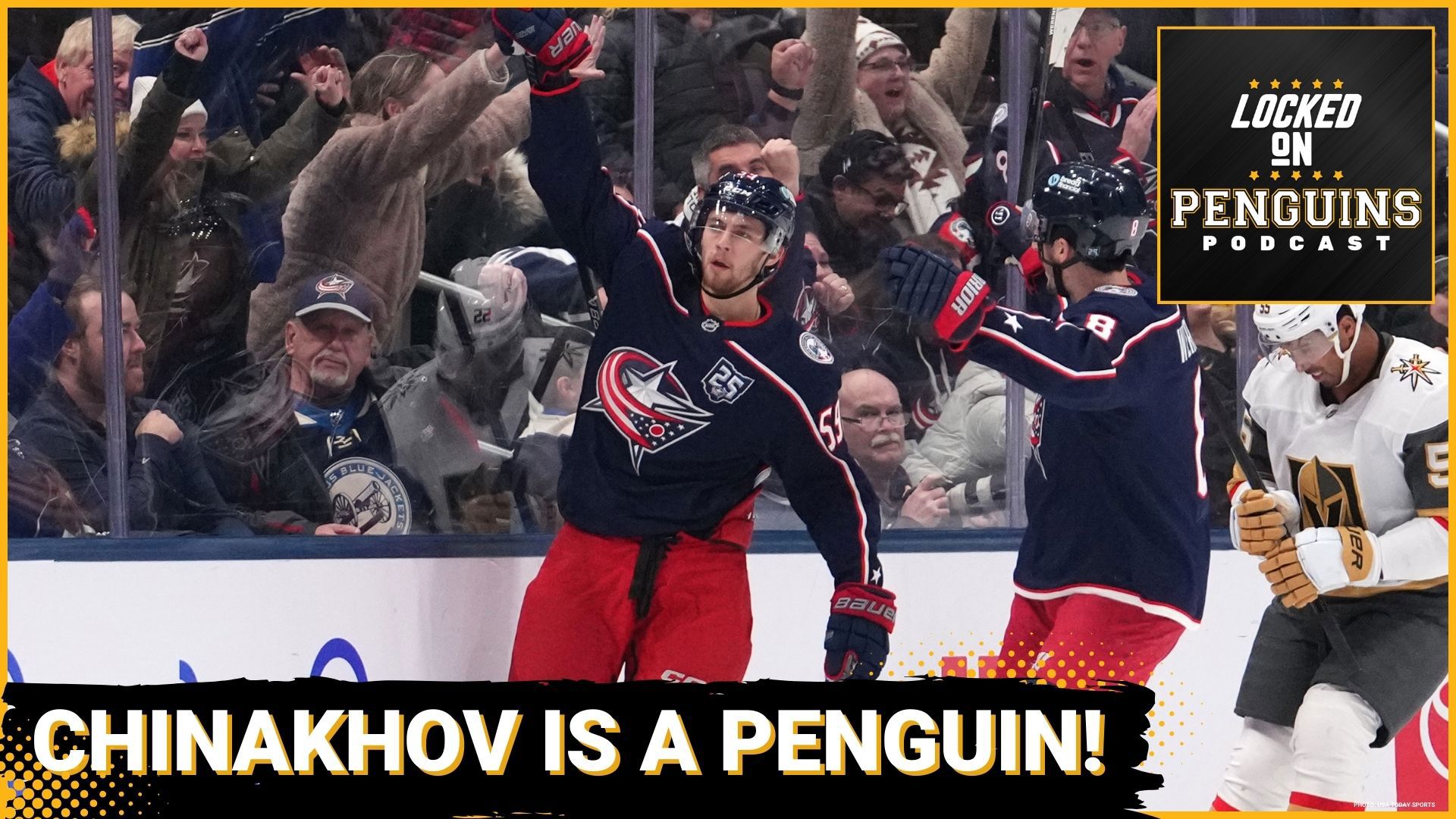 Penguins swing a BIG trade for Yegor Chinakhov on Monday! | whas11.com