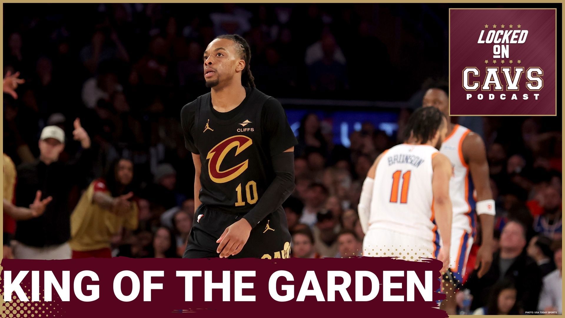 Darius Garland ERUPTS for 26 Points as Cavs Stun New York | Playoff ...