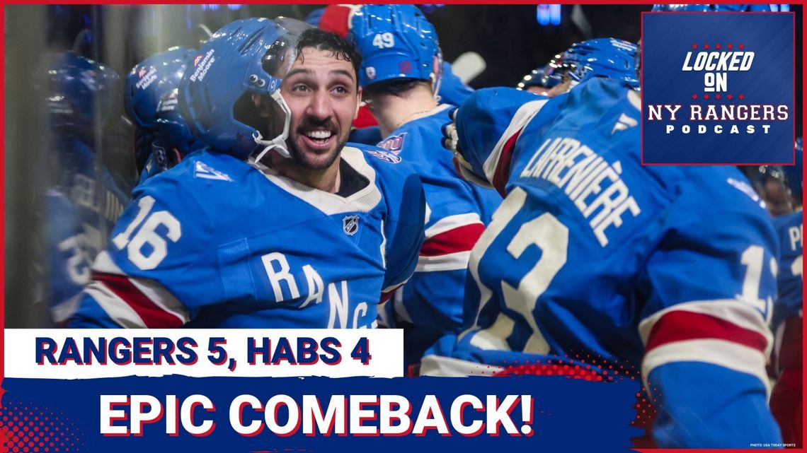 J.T. Miller is CAPTAIN CLUTCH as the Rangers stage THRILLING comeback ...