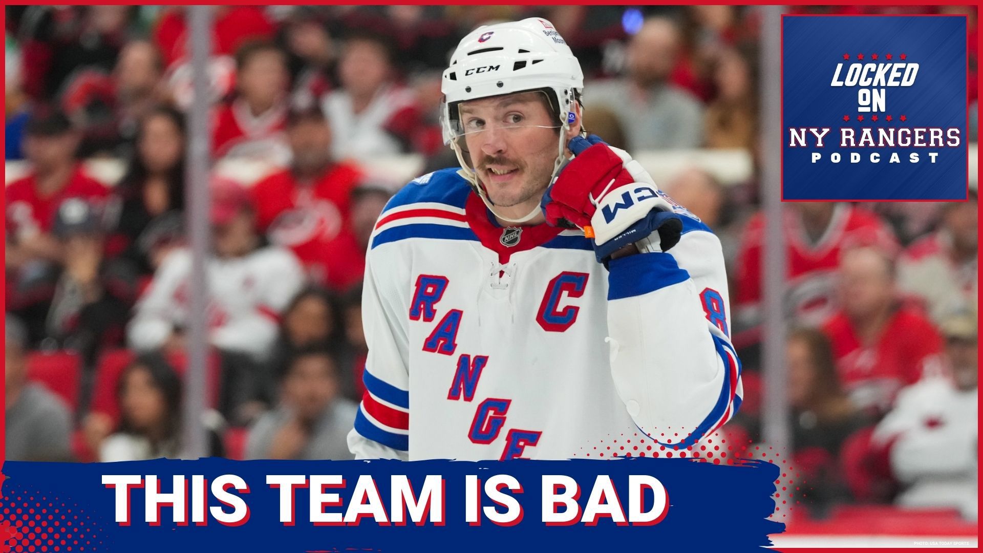 Ranger fans BLAST Chris Drury, J.T. Miller, Alexis Lafreniere, James ...