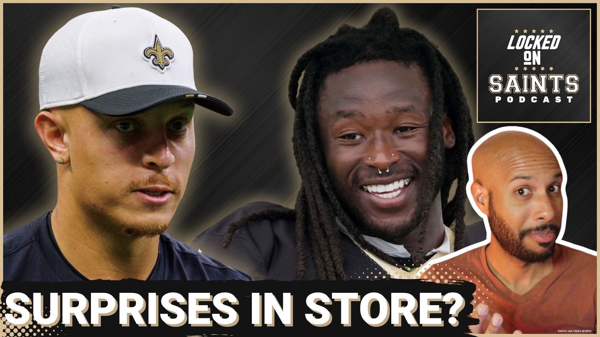 NEW LOOKS: New Orleans Saints Alvin Kamara, Spencer Rattler Set To ...