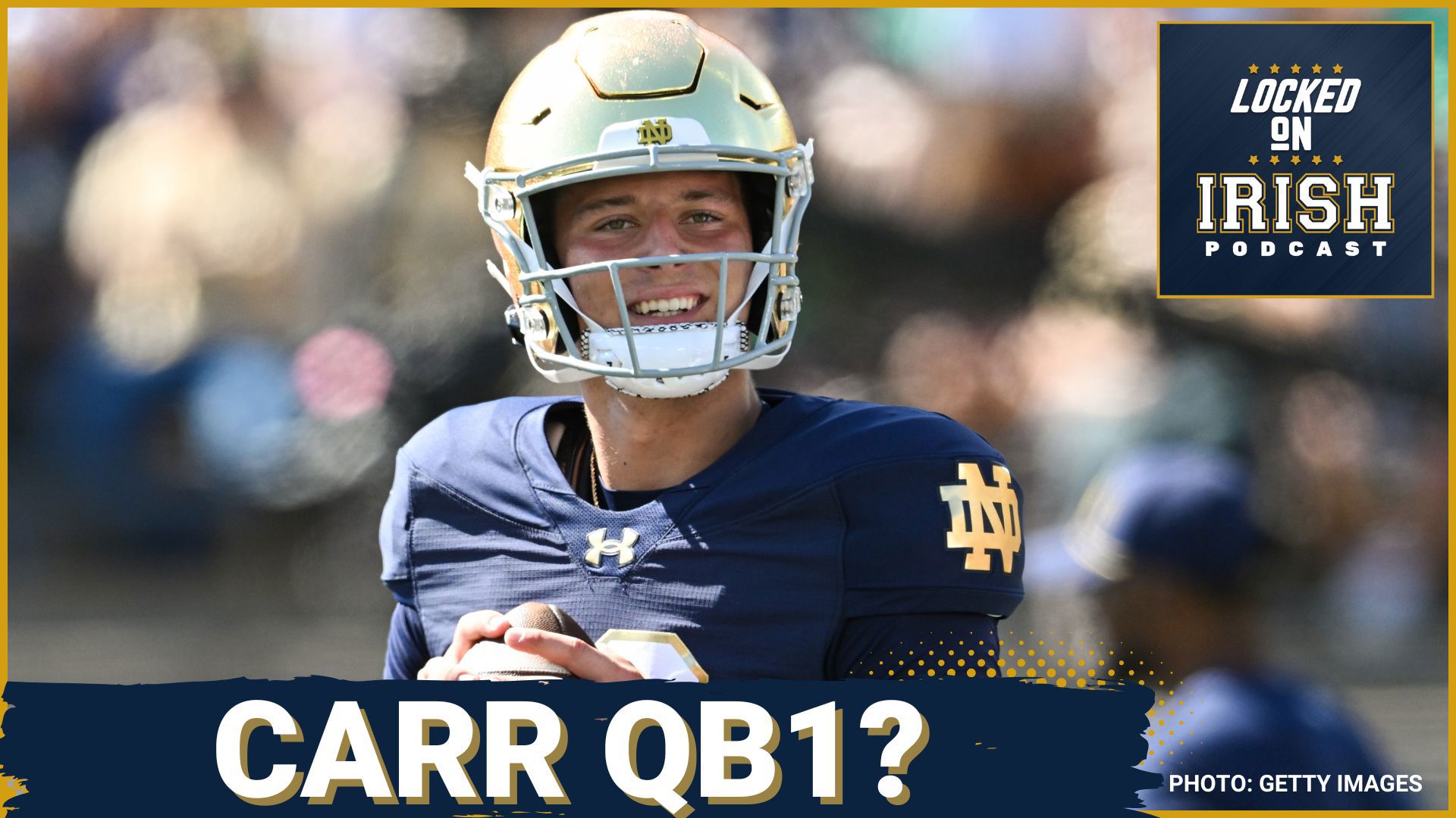 Notre Dame QB Battle: Is the CJ Carr era officially here? | whas11.com