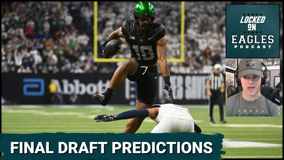MOCK DRAFT: Philadelphia Eagles FINAL DRAFT PREDICTIONS! Howie Roseman ...