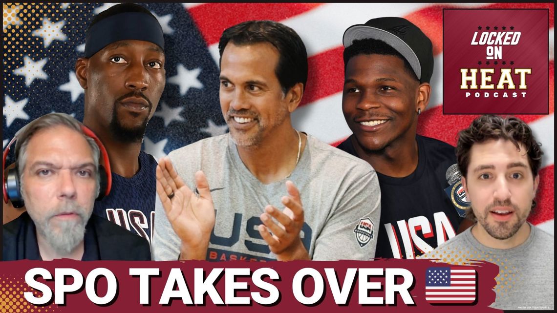 Miami Heat's Erik Spoelstra TAKES OVER as Team USA Coach | Giannis ...