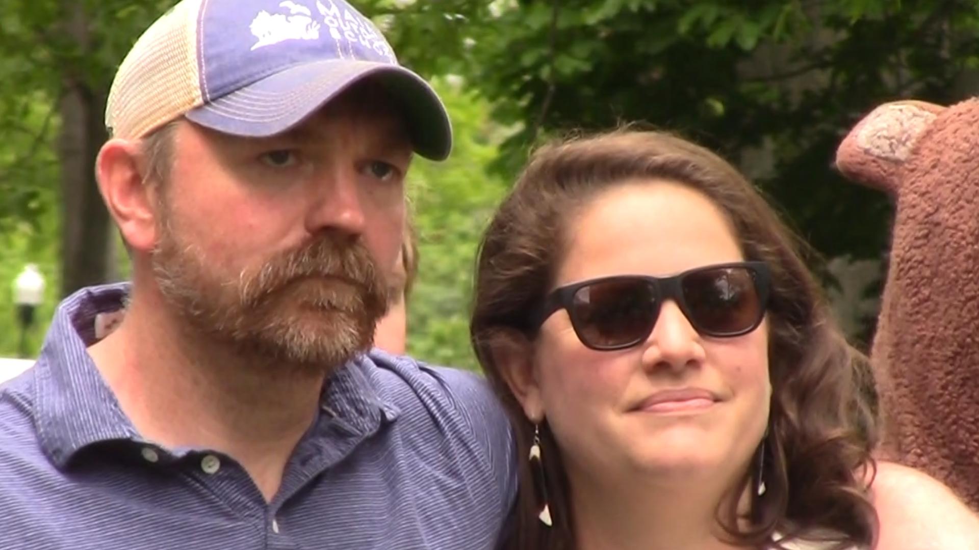 Democrat Graham Platner's wife standing by him despite latest scandal ...