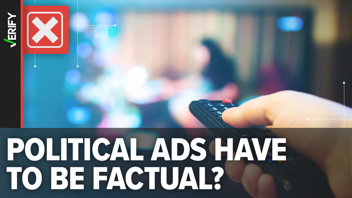 Political ads on TV don't have to be factual | whas11.com