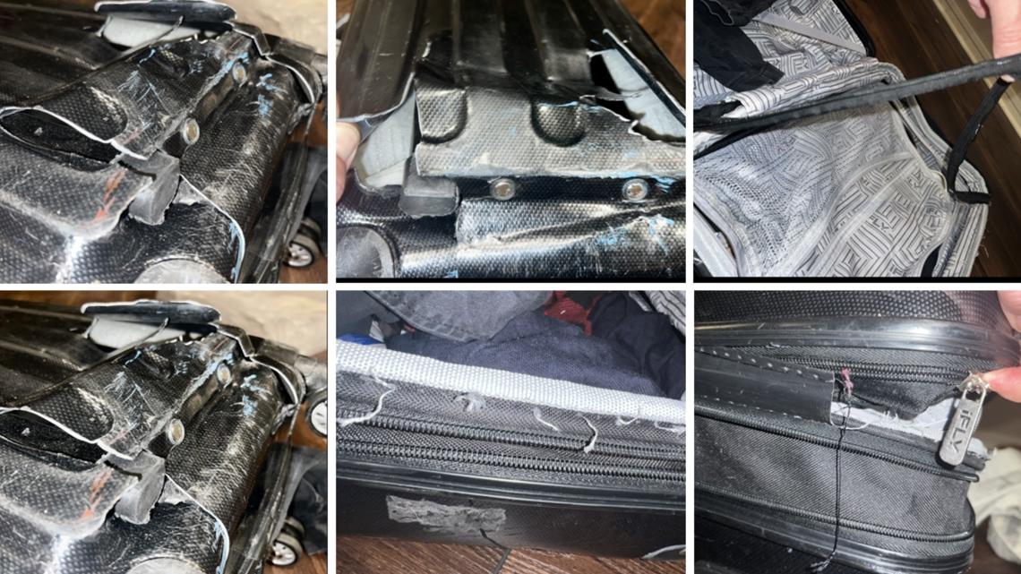 Here's what you should do if an airline damaged your luggage? | whas11.com