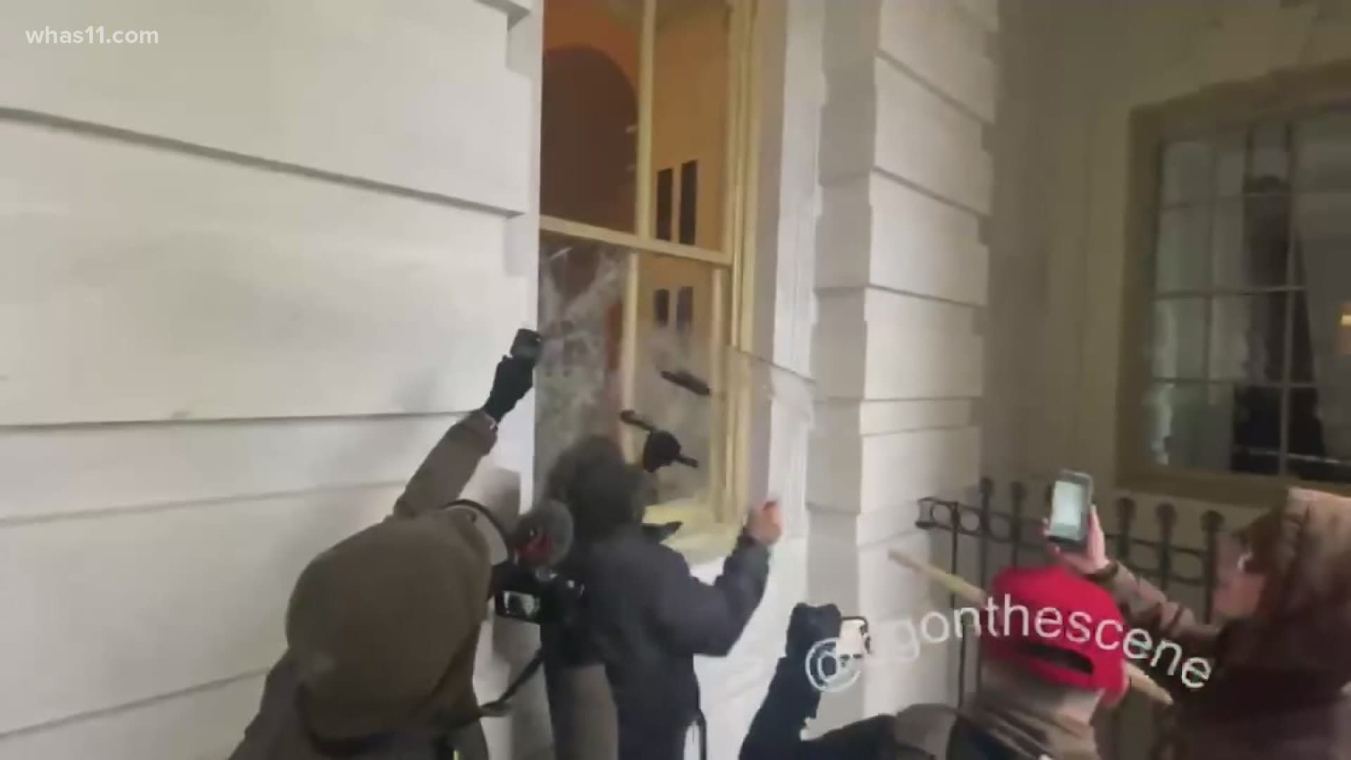 Damage left after riot at U.S. Capitol | whas11.com