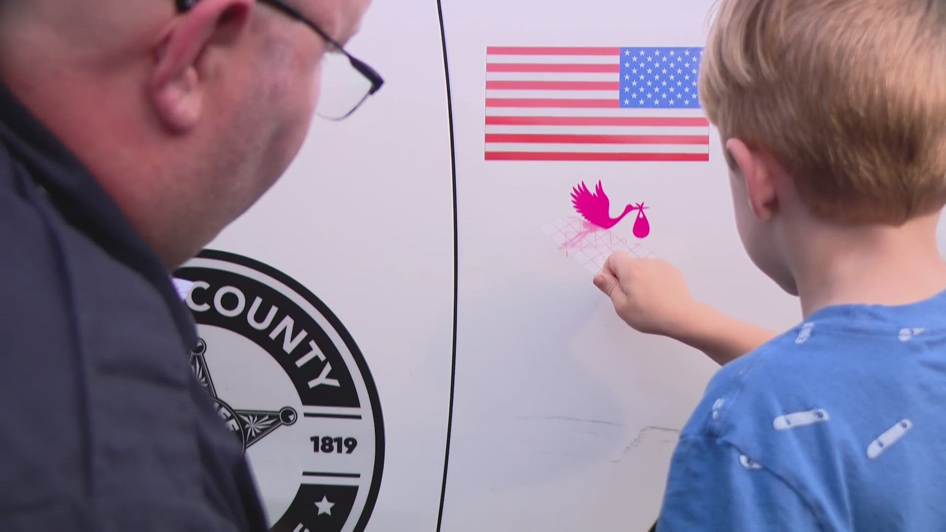 Highlander Fire team honored with first “Stork Award” after delivering ...