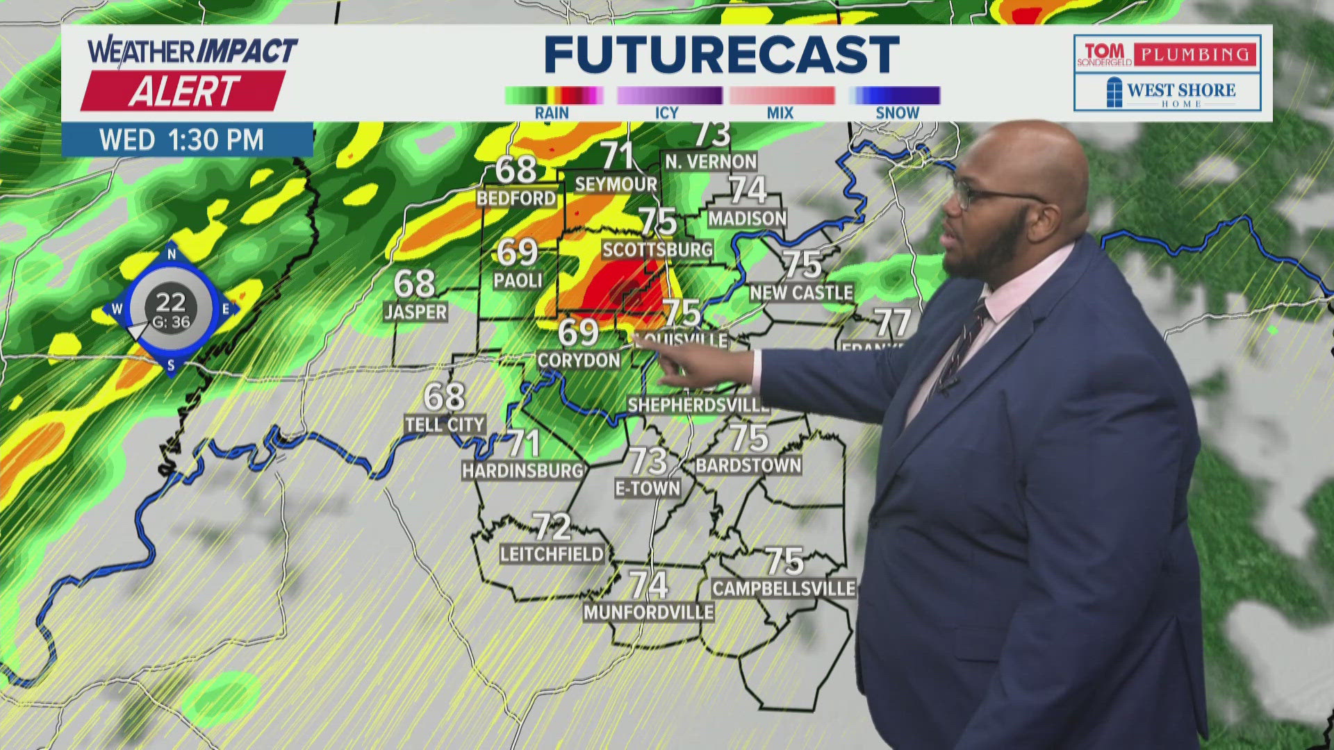 LIVE RADAR: Tracking snow headed to Kentucky and Indiana | whas11.com